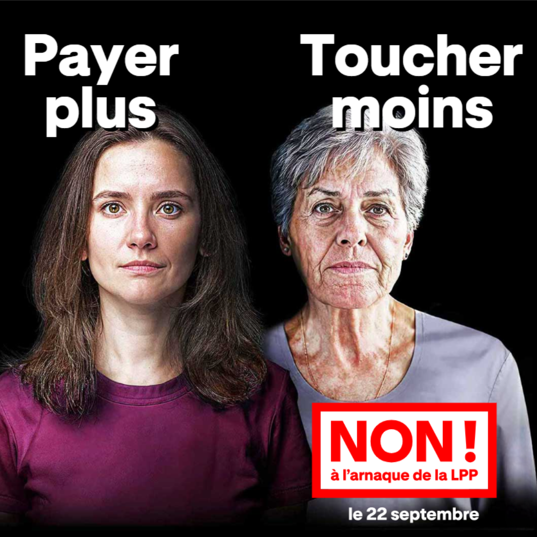 NON à une baisse des rentes du deuxième pilier - Parti Socialiste Genevois